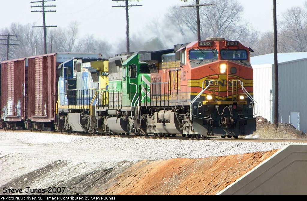 BNSF 4383 Q502